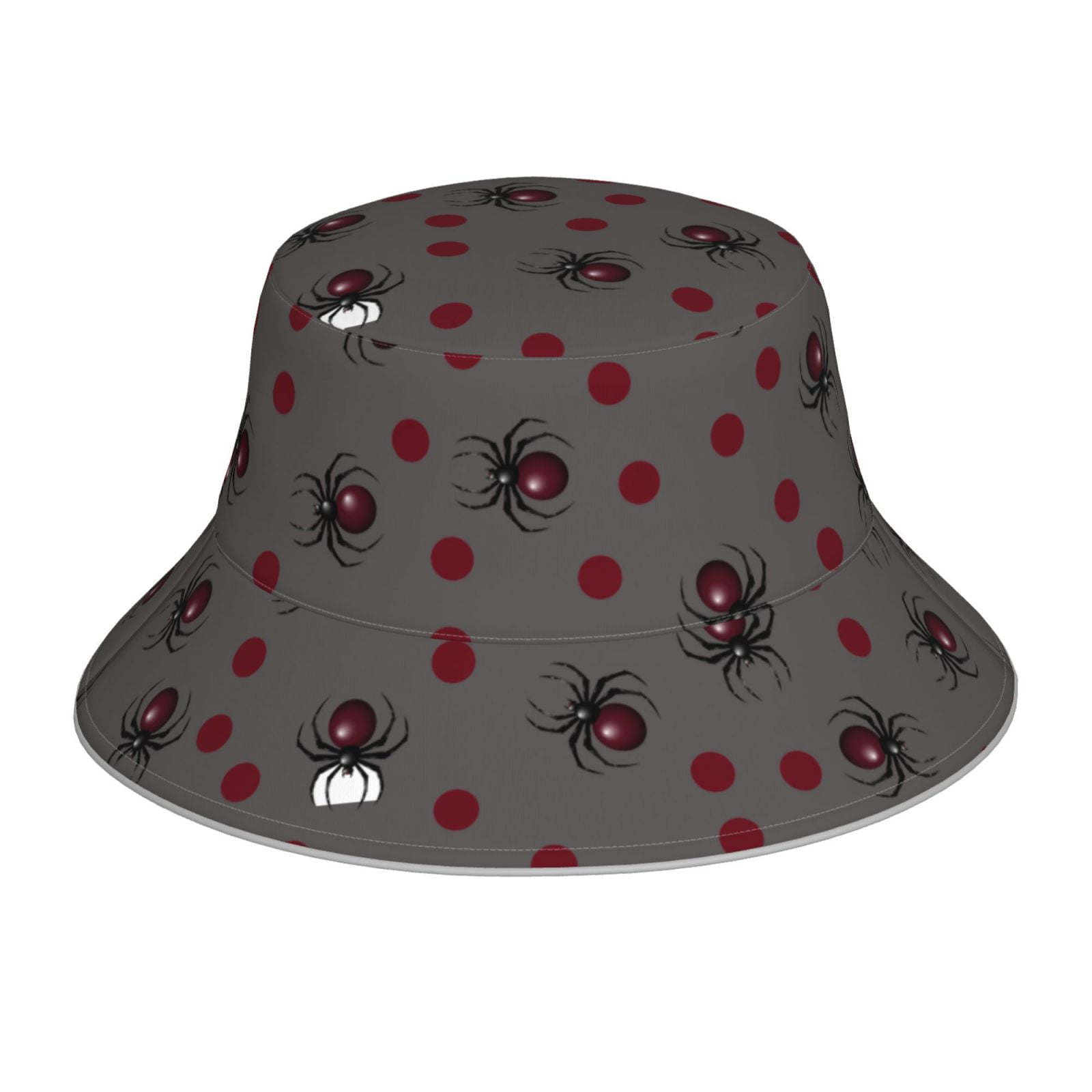 Lukts Unisex Halloween Spider Print Double-Side-Wear Reversible ...