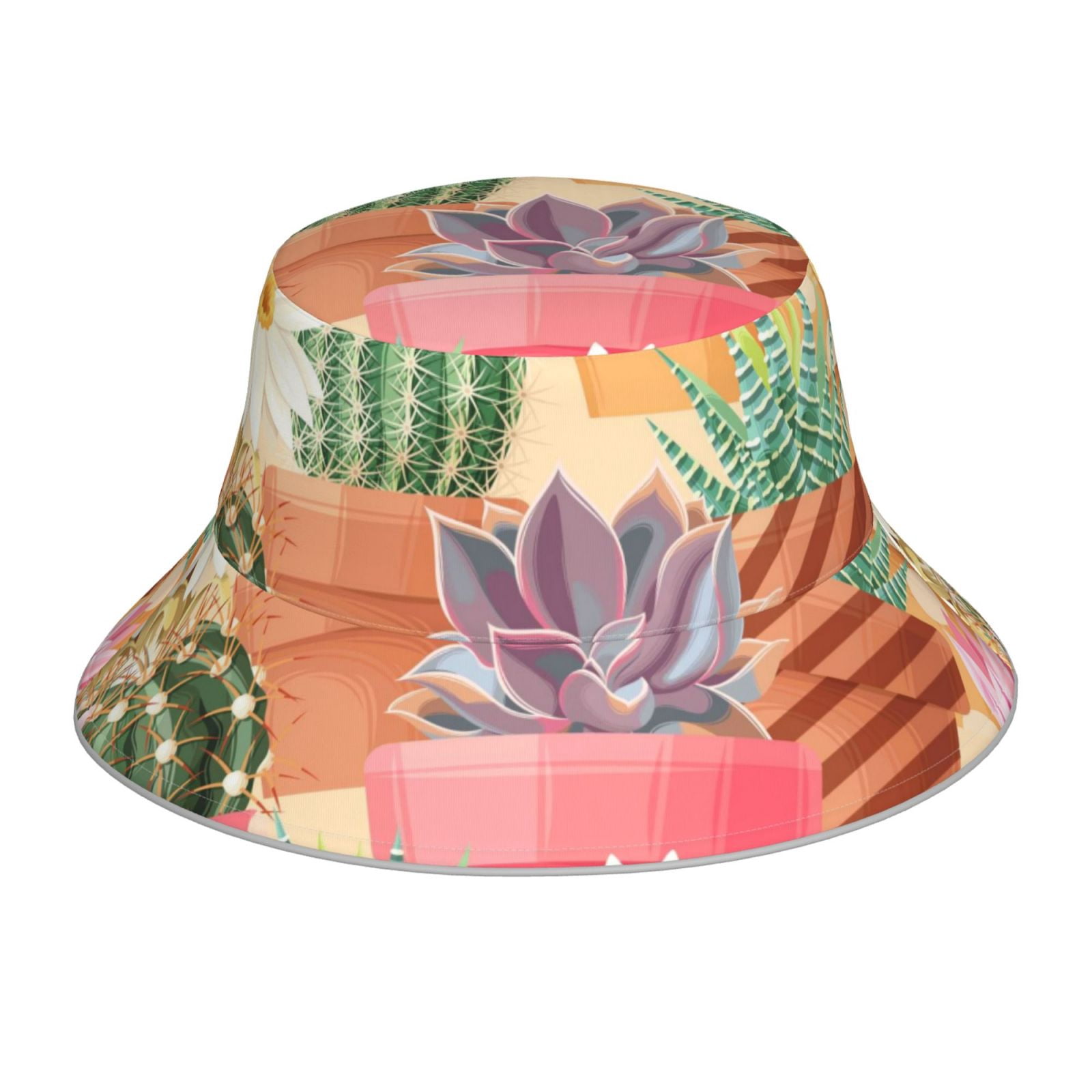 Lukts Unisex High Detail Succulent And Cactus Seamless Patternsss Print ...