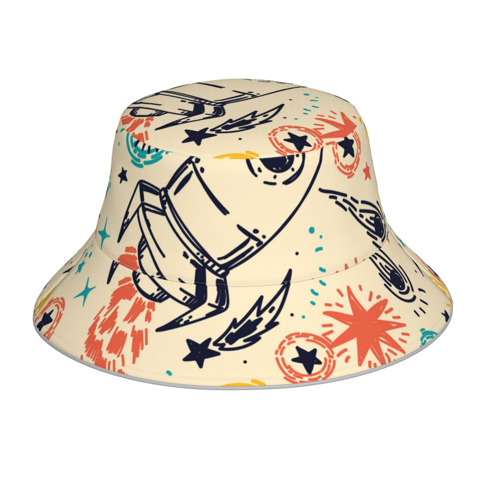 Lukts Unisex Rockets Print Double-Side-Wear Reversible Reflective ...