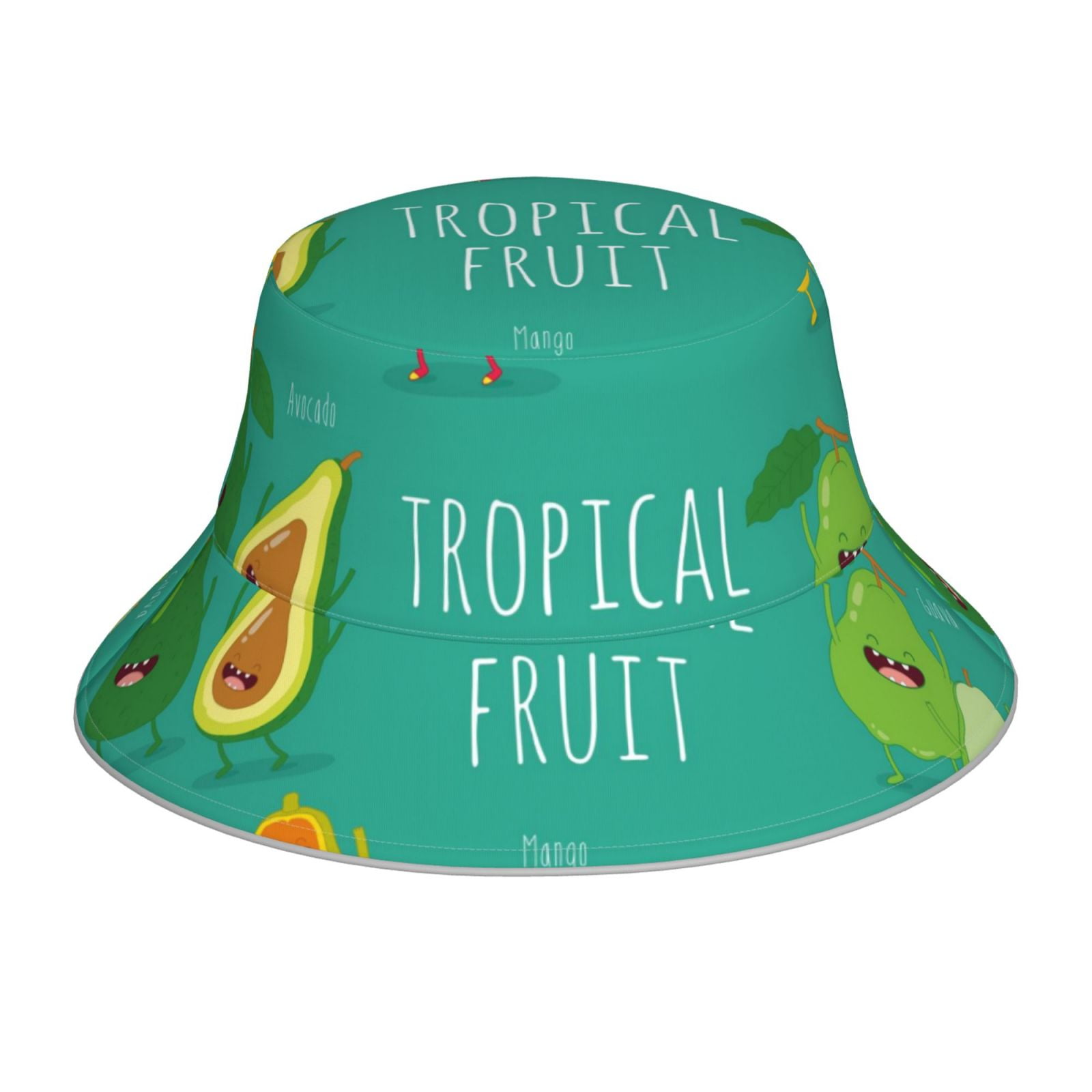 Lukts Unisex Tropical Fruit Print Double-Side-Wear Reversible ...