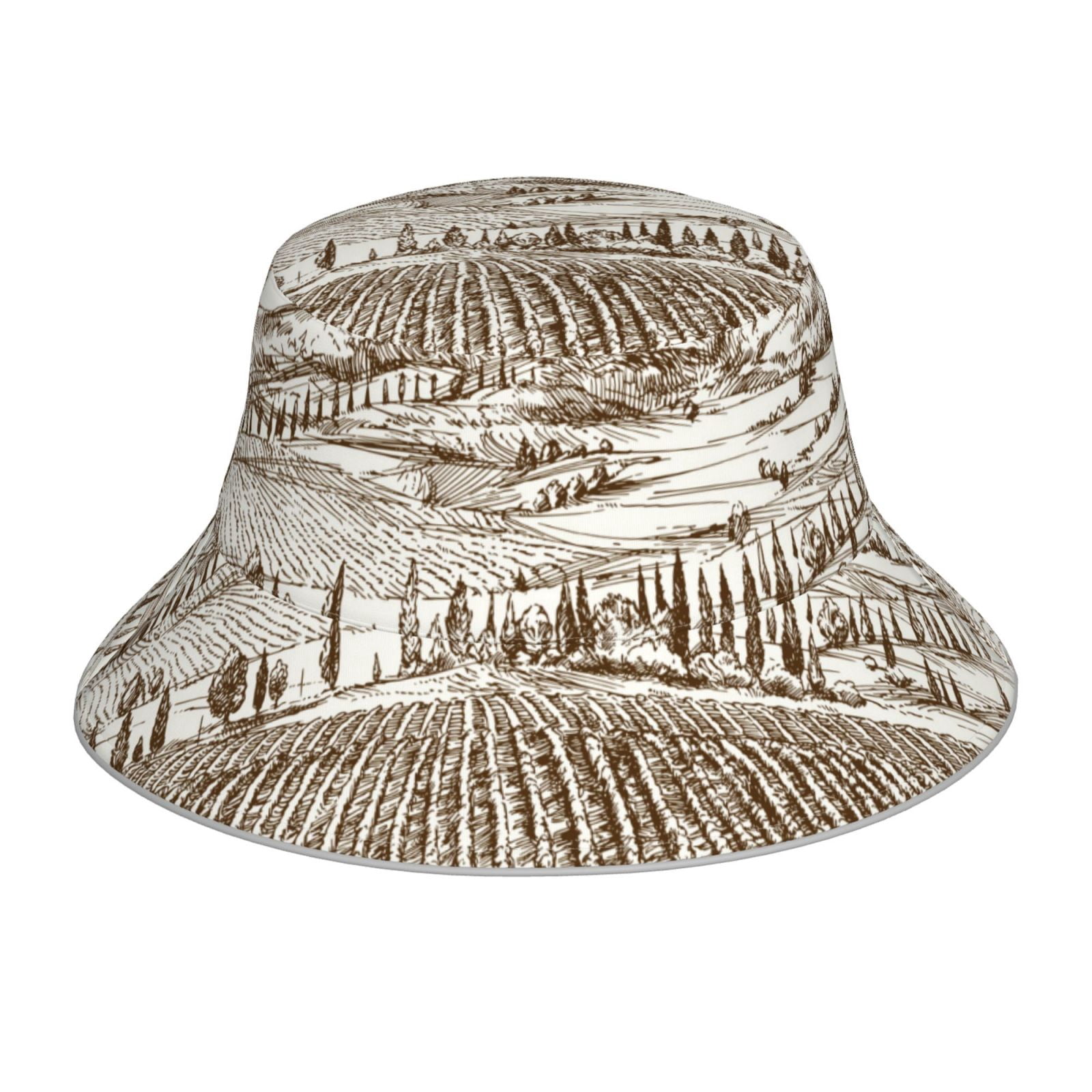 Lukts Unisex Vineyard Landscape 1 Print Double-Side-Wear Reversible ...