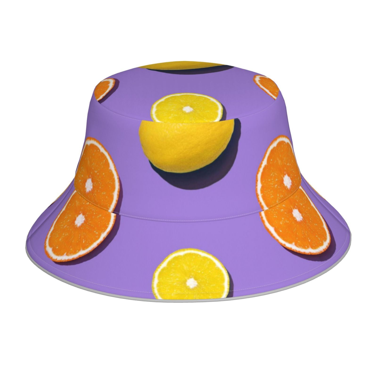 Lukts Unisex Yellow Lemon And Orange Print Double-Side-Wear Reversible ...