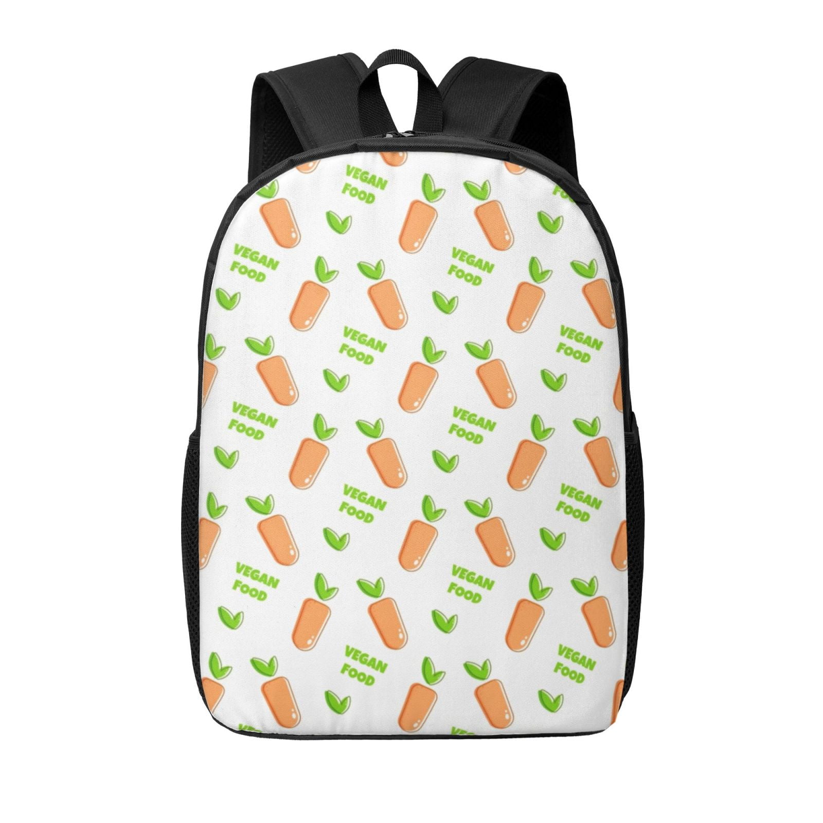 Lukts Vegan Fruit Carrot for 17 Inch Student Backpack, Laptop Backpack for Office, Campus-One ...