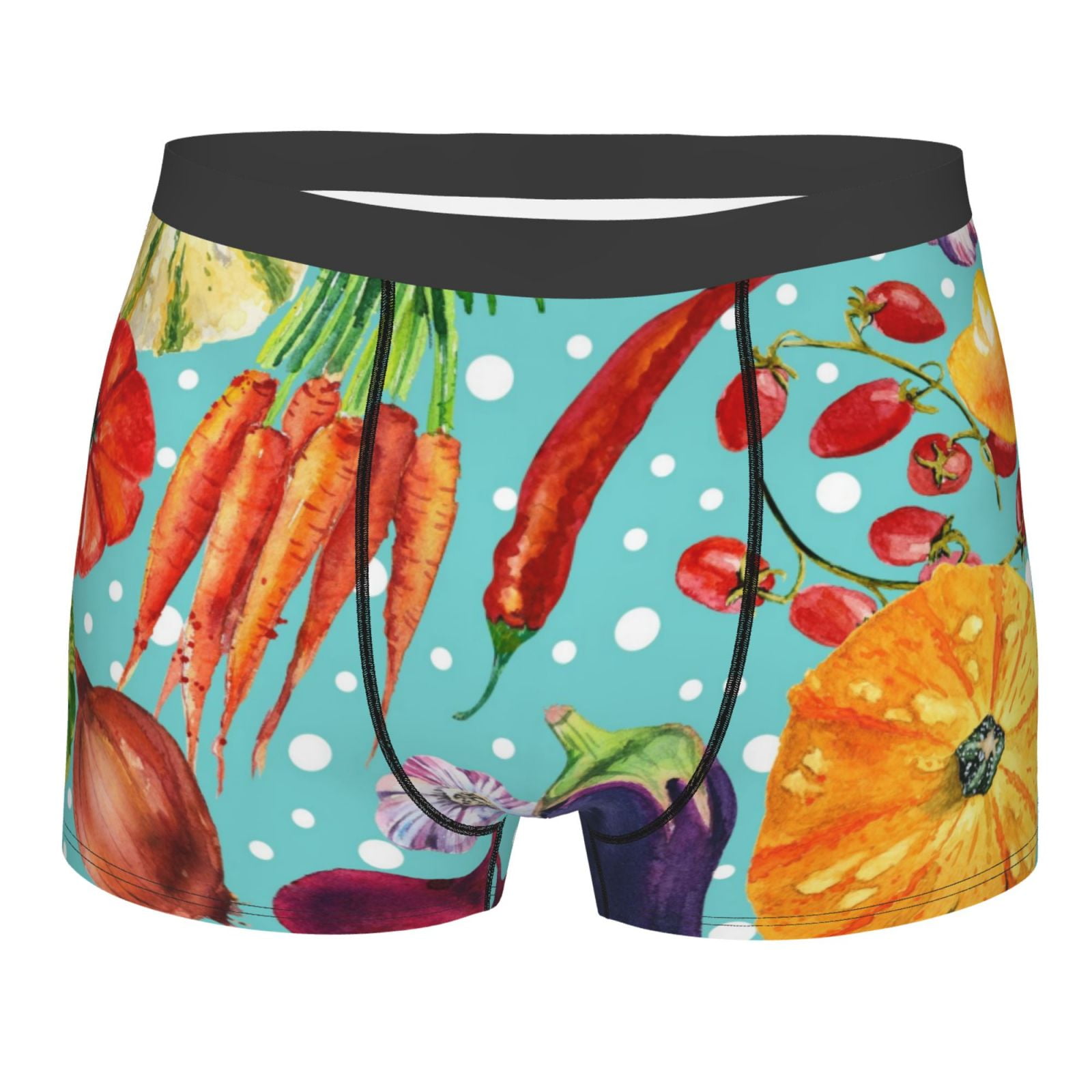 Lukts Vegetable Men'S Underwear Covered Waistband Boxer Briefs ...