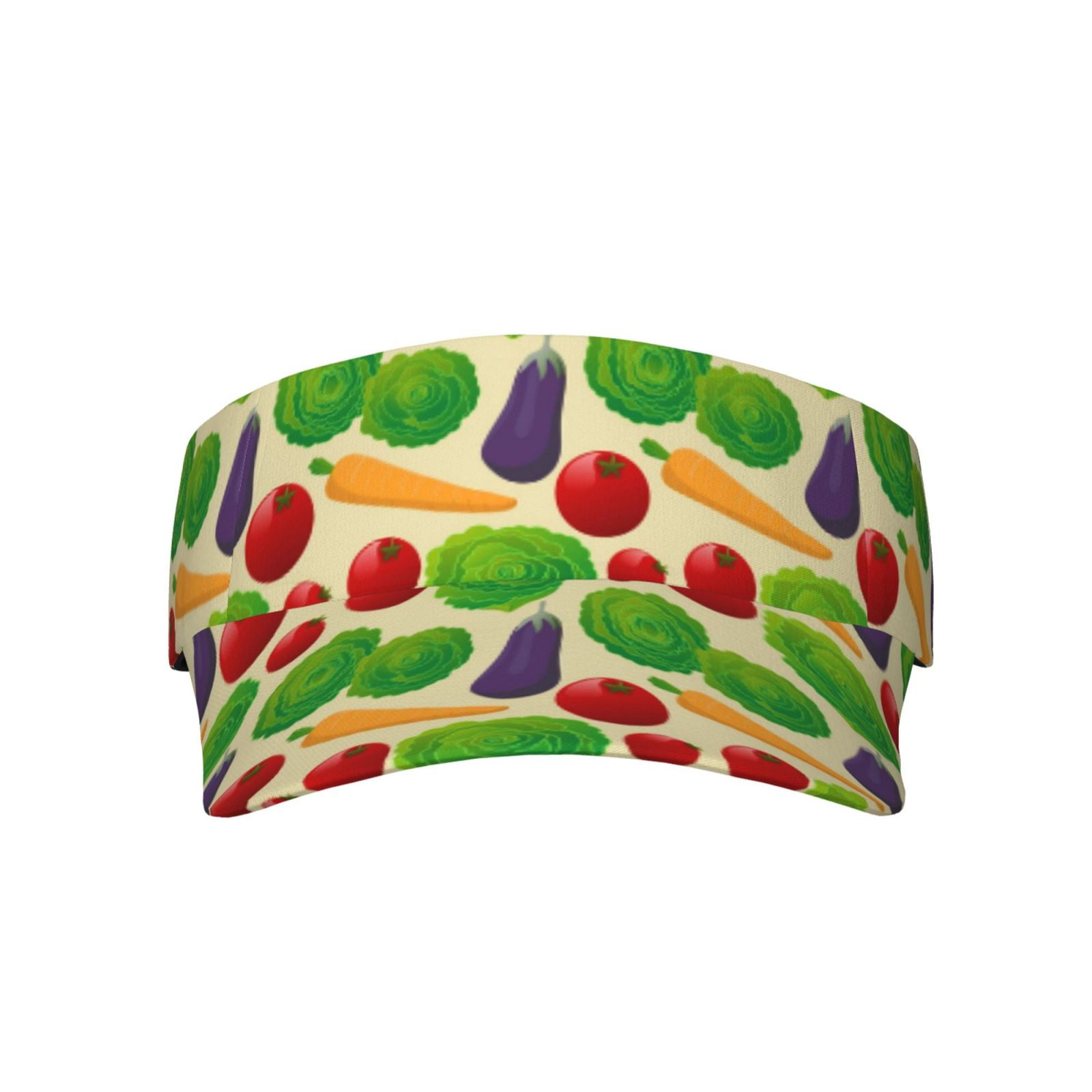 Lukts Vegetable Sun Sports Visor Adjustable Cap for Men Women - Walmart.com