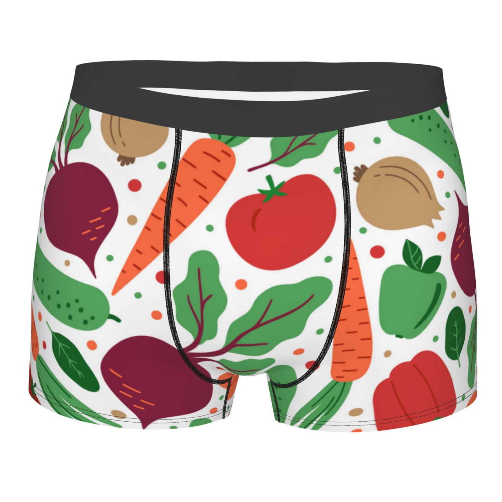 Lukts Vegetables Men'S Underwear Covered Waistband Boxer Briefs ...