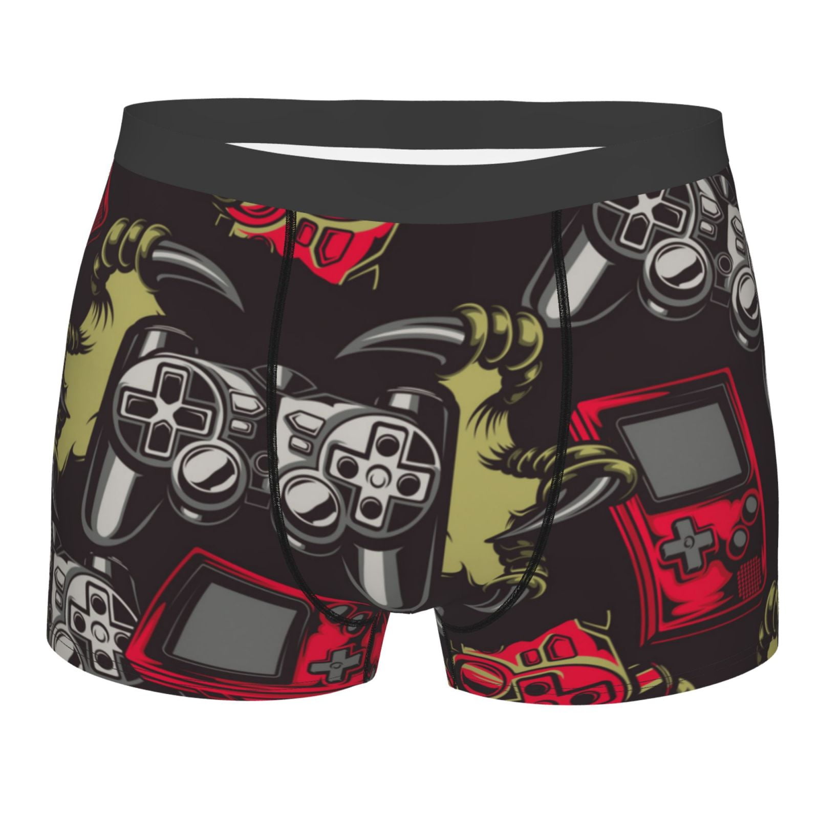Lukts Vintage Gaming Men'S Underwear Covered Waistband Boxer Briefs ...