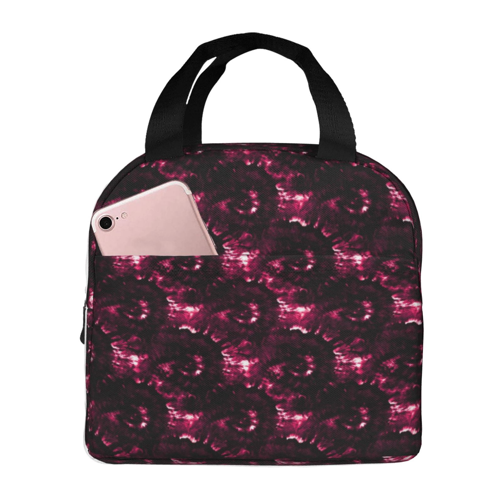 Lukts Vintage Psychedelic Print Lunch Bag Lunch Box for Women Men ...