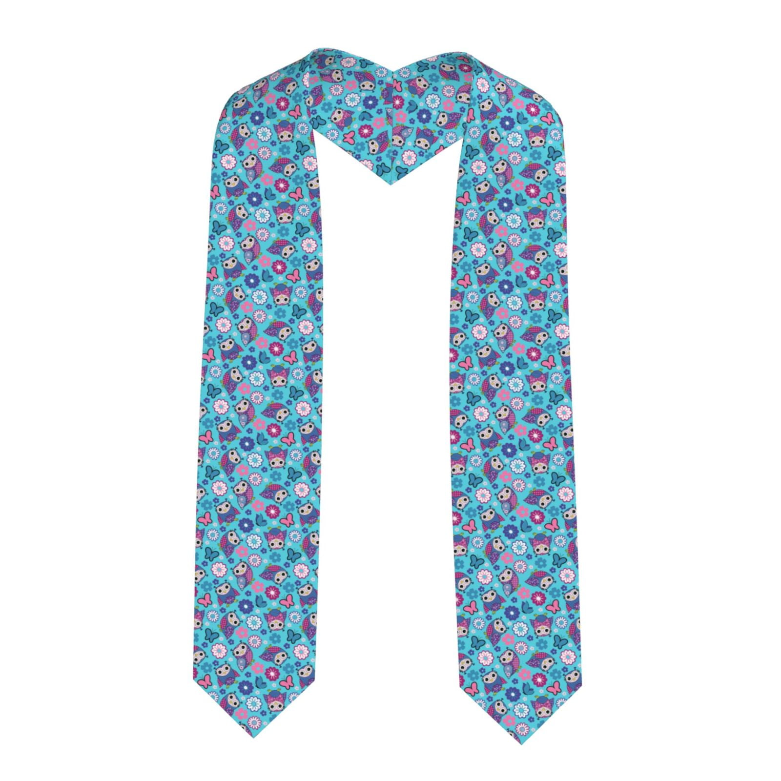 Lukts Wls And Flowers for Graduation Shawl Ribbon, Unisex 36x5.1 Inch ...
