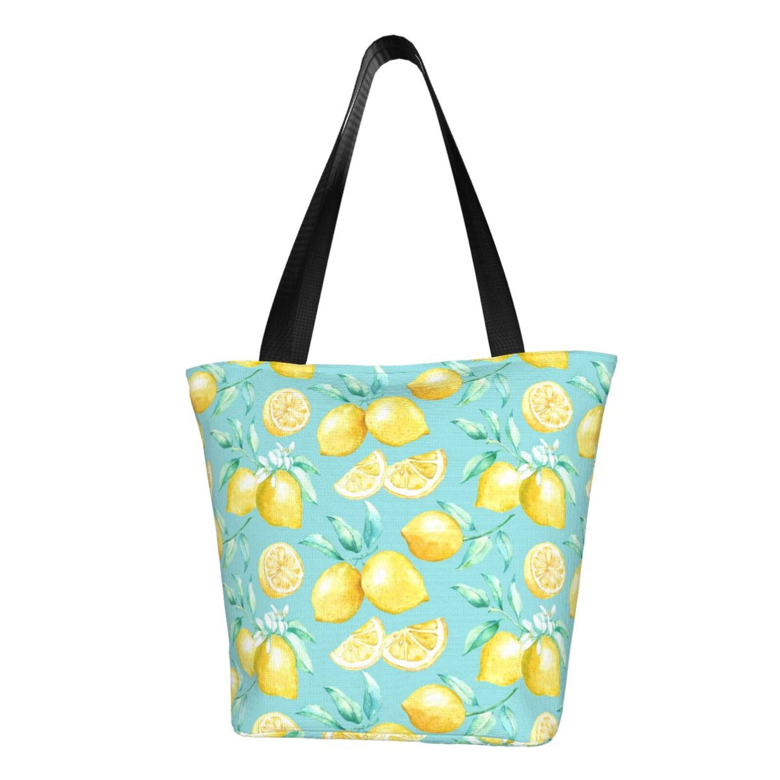 Lukts Yellow Lemon Tote Bag,Shoulder Bag Women'S Hobos Handbags Large ...