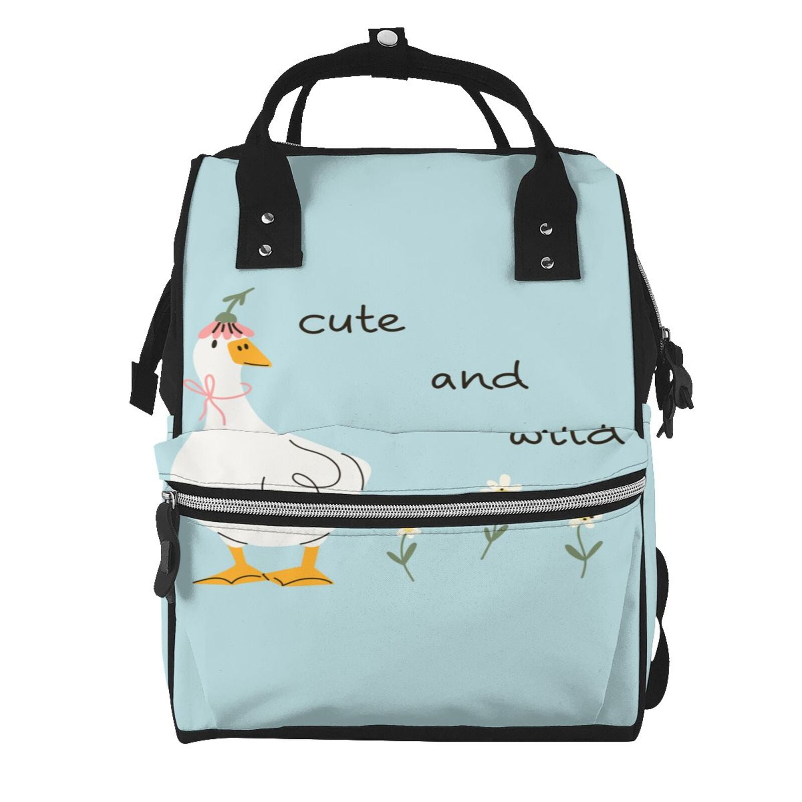 Lukts funny goose Print Baby Diaper Bag Backpack - Baby Bag - Diaper ...