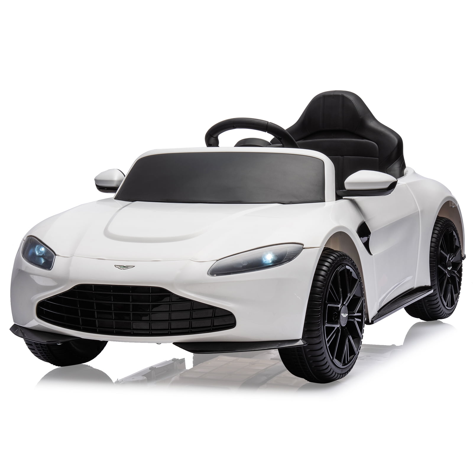 Luku 12V Kids Battery Powered Sports Car for Toddler, Electric Ride on ...