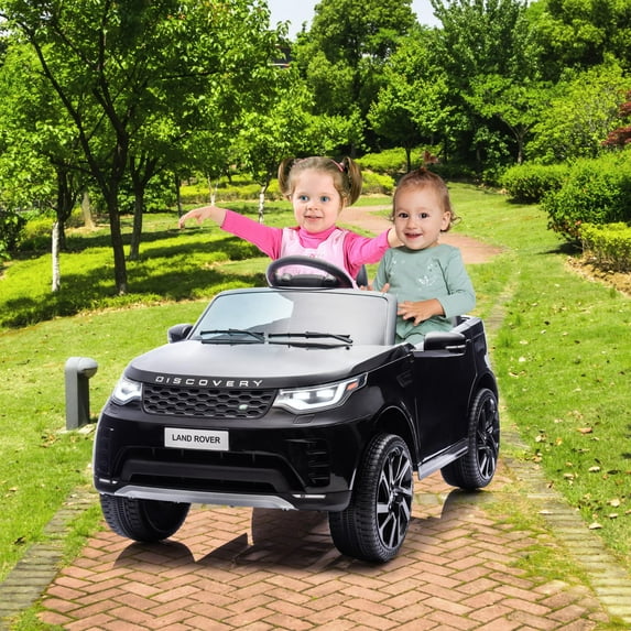 Luku 12V Licensed Land Rover Ride-On Car for Kids, Remote Control, 3 ...