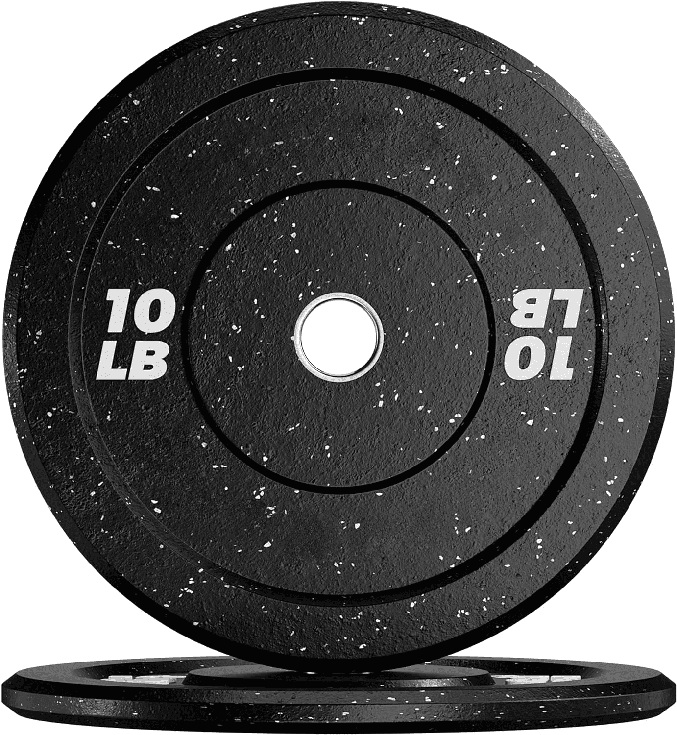 Luku 160 LB Bumper Plates, Rubber Weight Plates Strength Training Press ...
