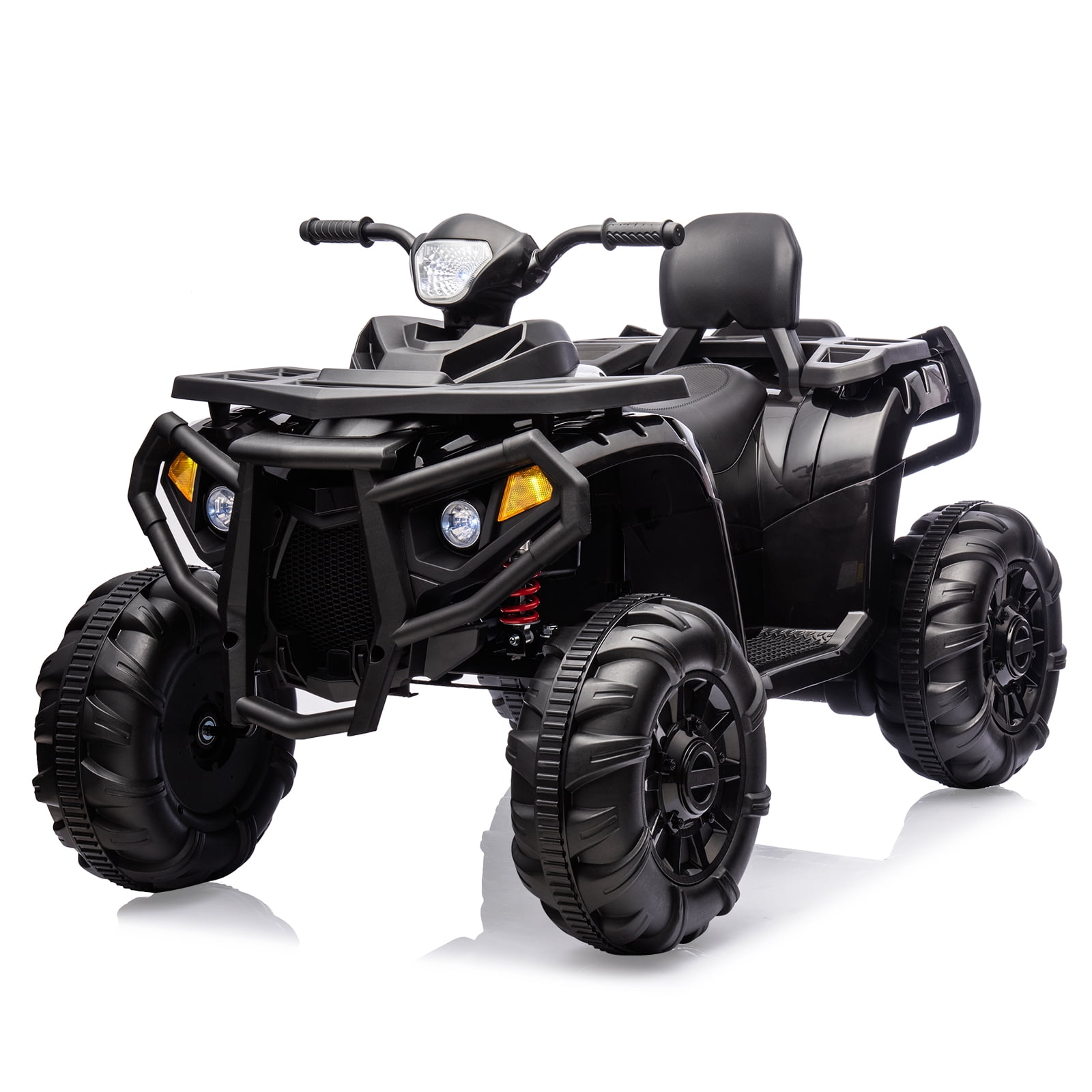 Luku 2 Seater Kids Ride On Car ATV, Electric Toy Vehicle with 4-Wheeler ...