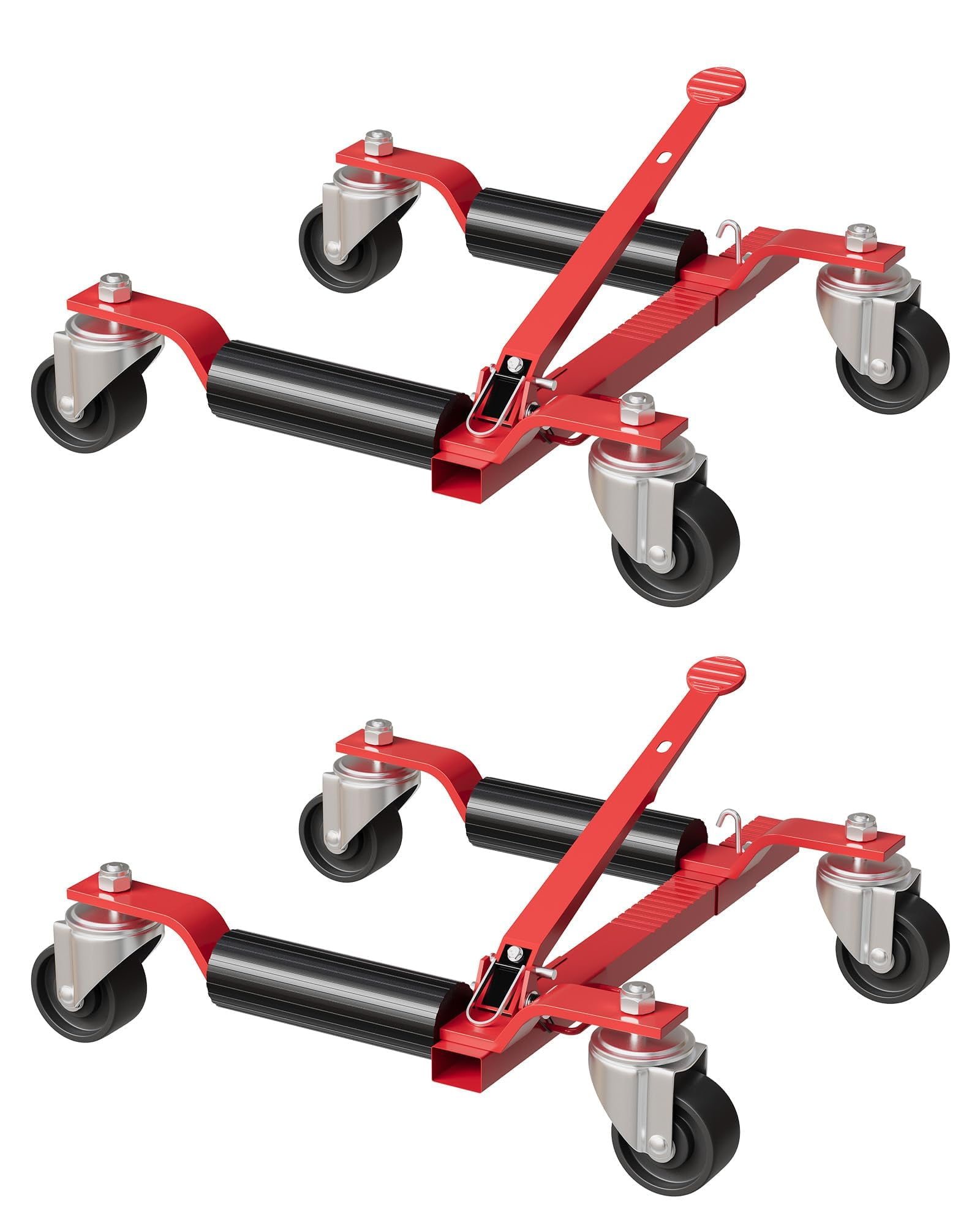 Luku 4 PCS Car Wheel Dolly with Tire Jack, Trailer Dolly for Vehicle ...