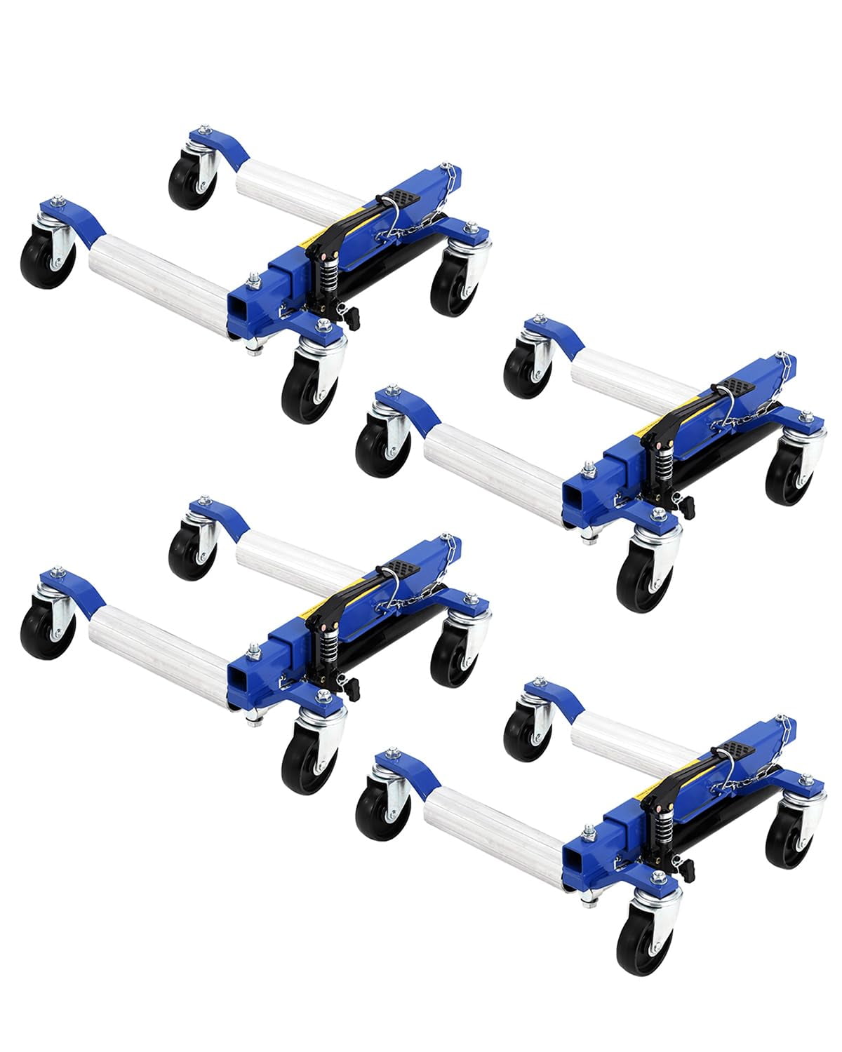 Luku Car Dolly Jack Set, 6000LBS Capacity Hydraulic Car Wheel Dolly ...
