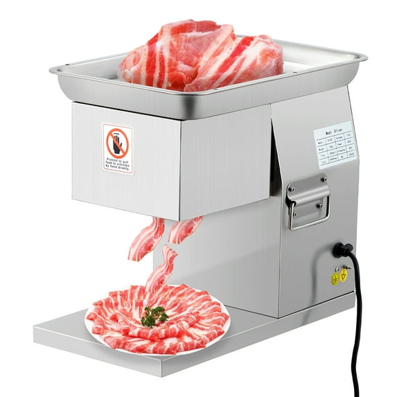 Luku Electric Meat Cutter Machine, 800W High-Power Pure Copper Motor ...
