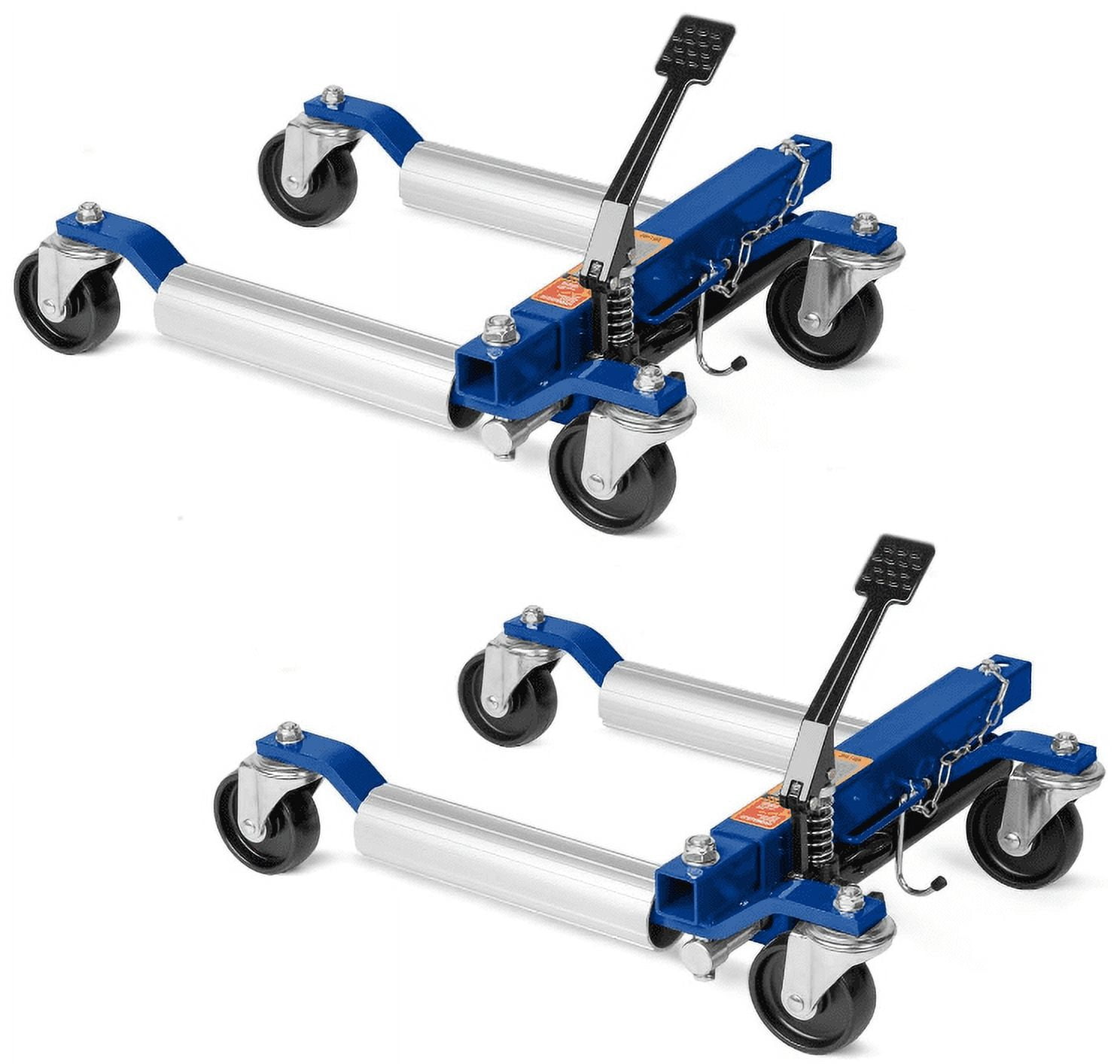 Luku Hydraulic Car Wheel Jack 2 Piece Set - 1500lb Capacity for Easy ...