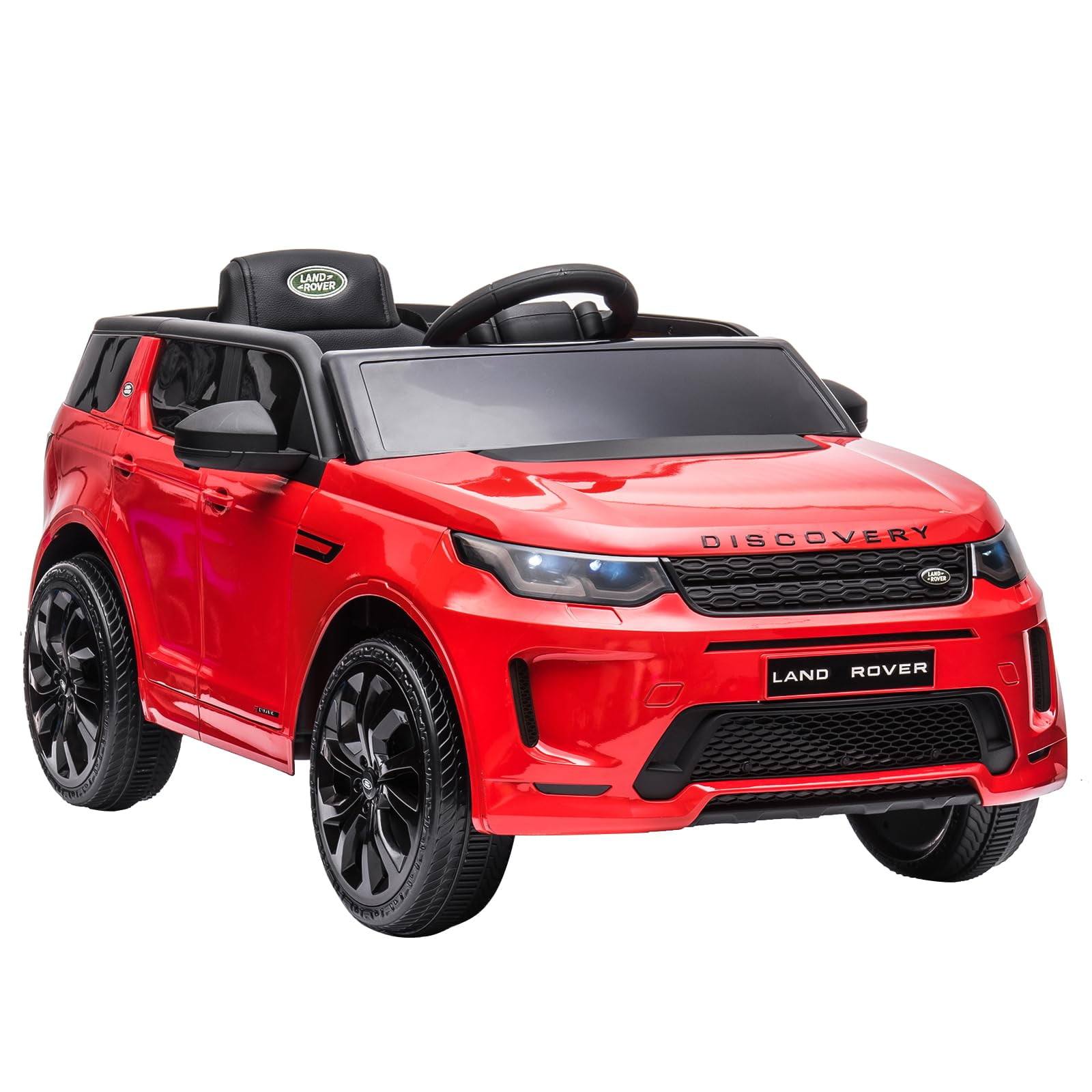 Luku Licensed 12V Land Rover Kids Electric Ride-On SUV, Remote Control ...