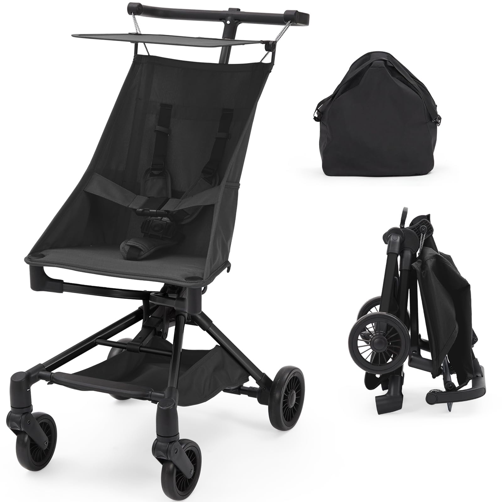 Luku Lightweight Baby Travel Stroller – Compact & Airplane-Friendly ...