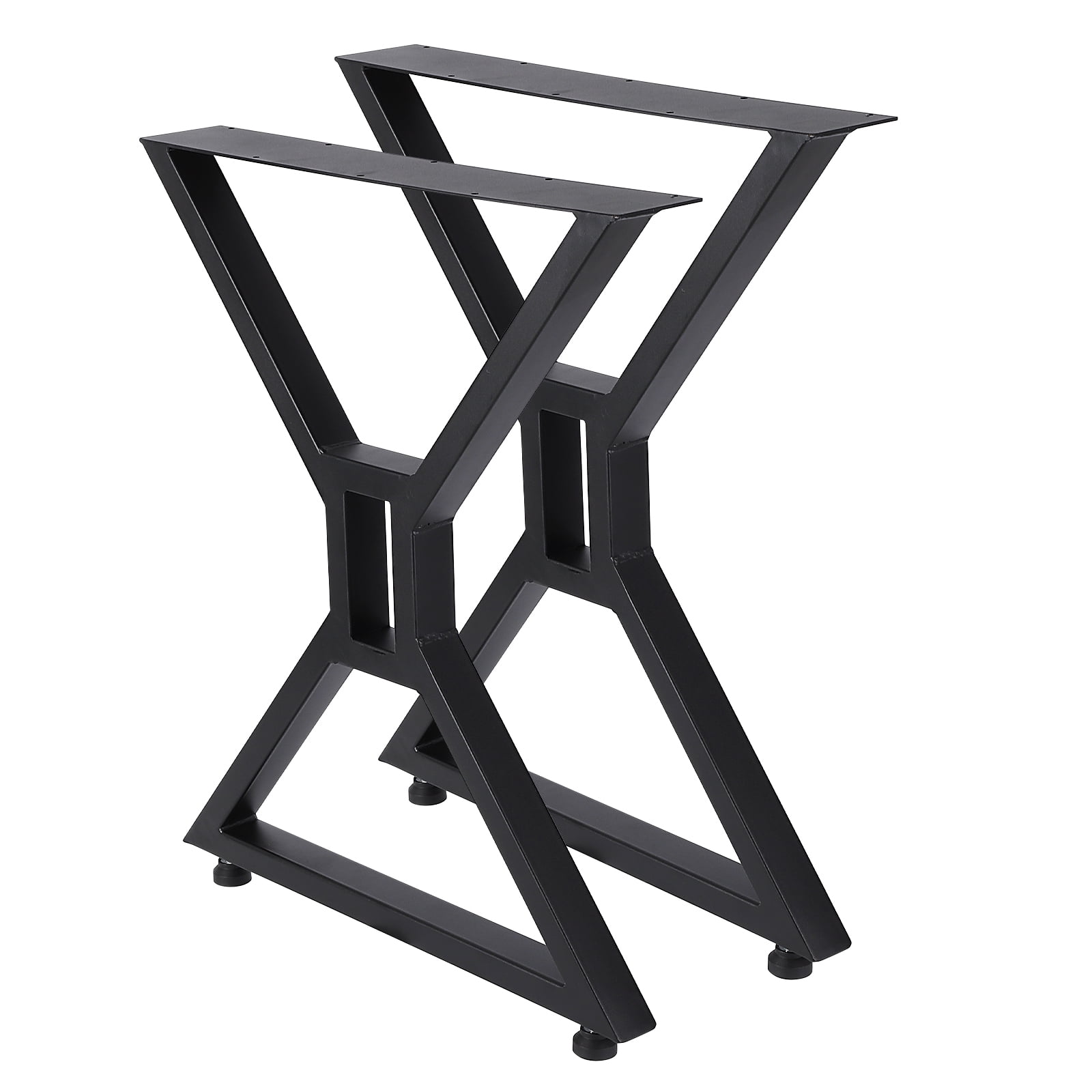 Luku Metal Table Legs Fork 28x24in Heavy Duty Industrial Rustic DIY ...