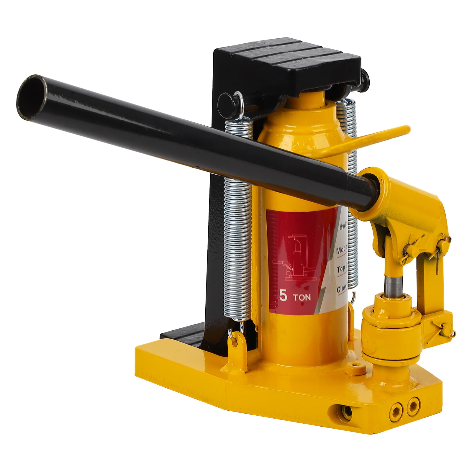 Luku Toe Jack 2.55 Ton/5 Ton, Hydraulic Jack with Manual Hand Pump, Air ...