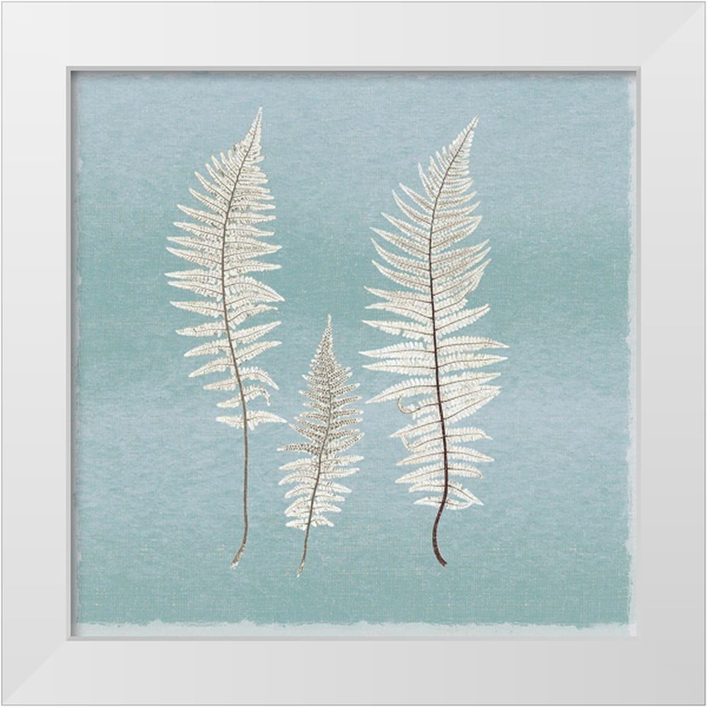 Lula Bijoux And Company 26x26 White Modern Wood Framed Museum Art Print Titled - Spring Eden ...