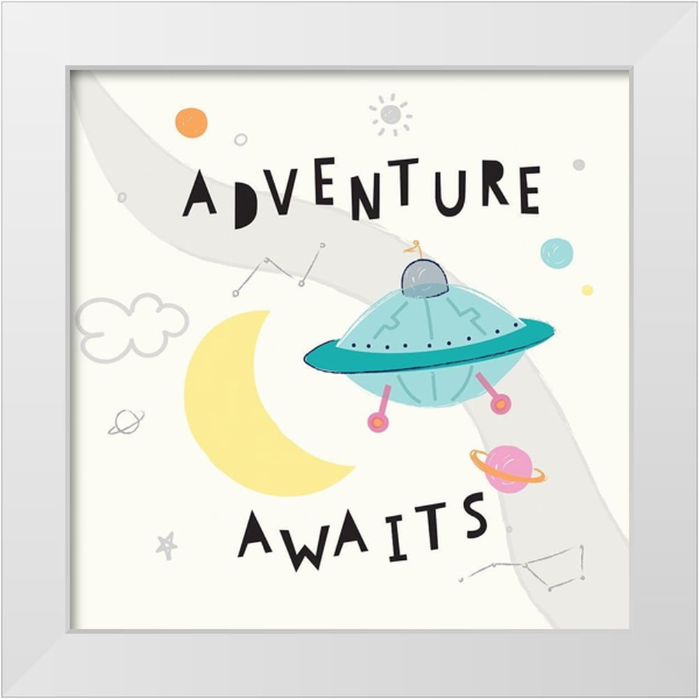 Lula Bijoux and Company 12x12 White Modern Wood Framed Museum Art Print ...