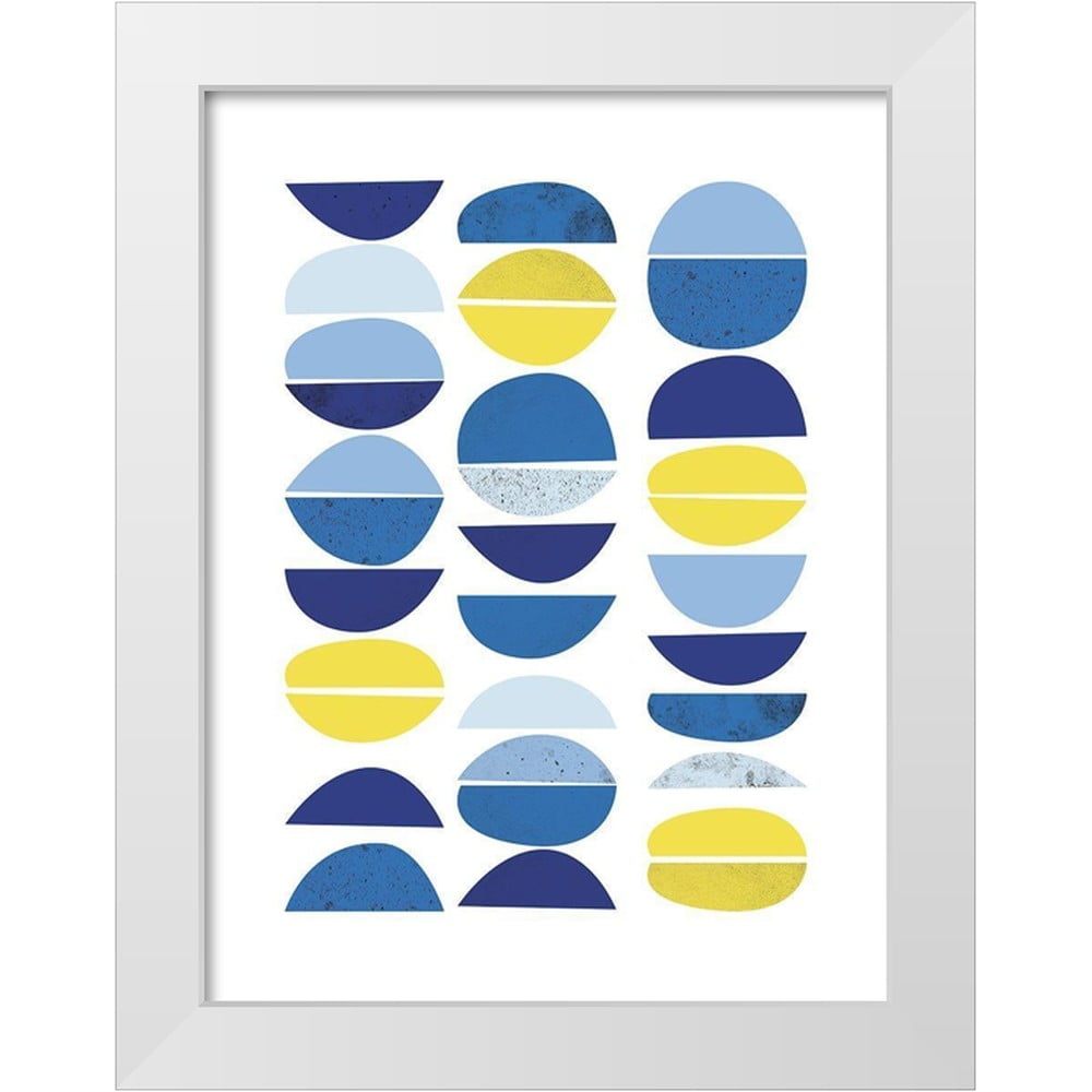 Lula Bijoux and Company 12x14 White Modern Wood Framed Museum Art Print ...