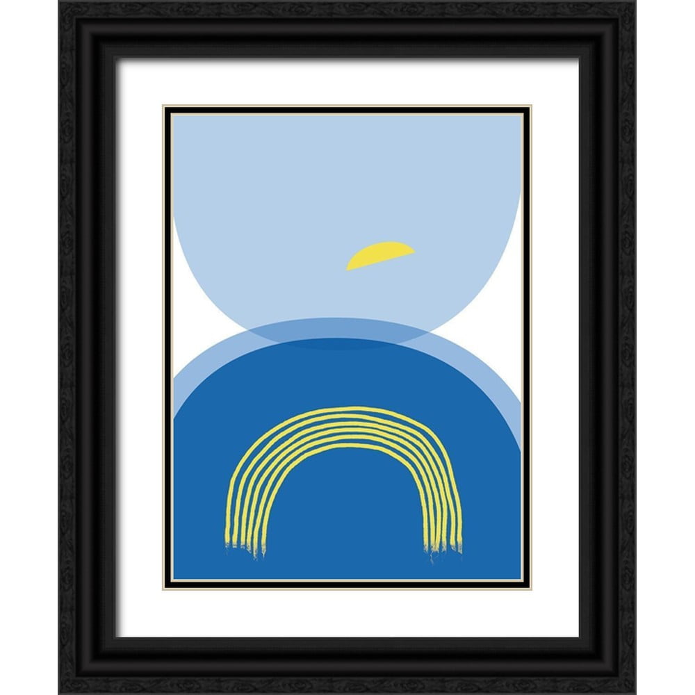 Lula Bijoux and Company 15x18 Black Ornate Wood Framed with Double ...