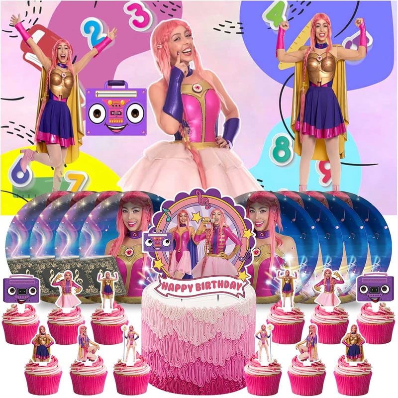 Luli Pampin Party Supplies Plates Decor Decorations Backdrop Background ...