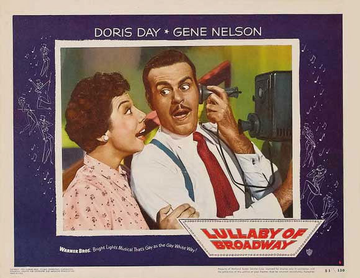 Lullaby of Broadway - movie POSTER (Style F) (11" x 14") (1951 ...