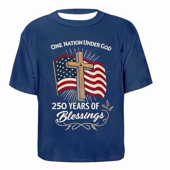 Lullu Girls 4Th of July Crop Top America's 250Th Anniversary Short ...