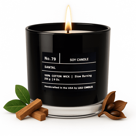 Lulu Candles | Sahara Amber | Smells Warm & Woody | Luxury Scented Soy ...