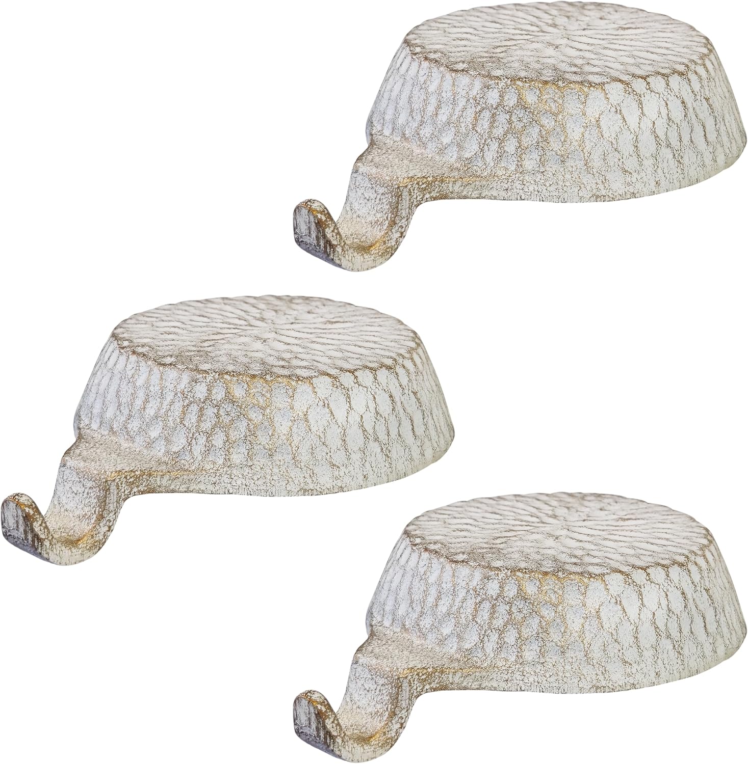 Lulu Decor, Christmas Stocking Holders for Mantle, Hammered Finish, Low ...