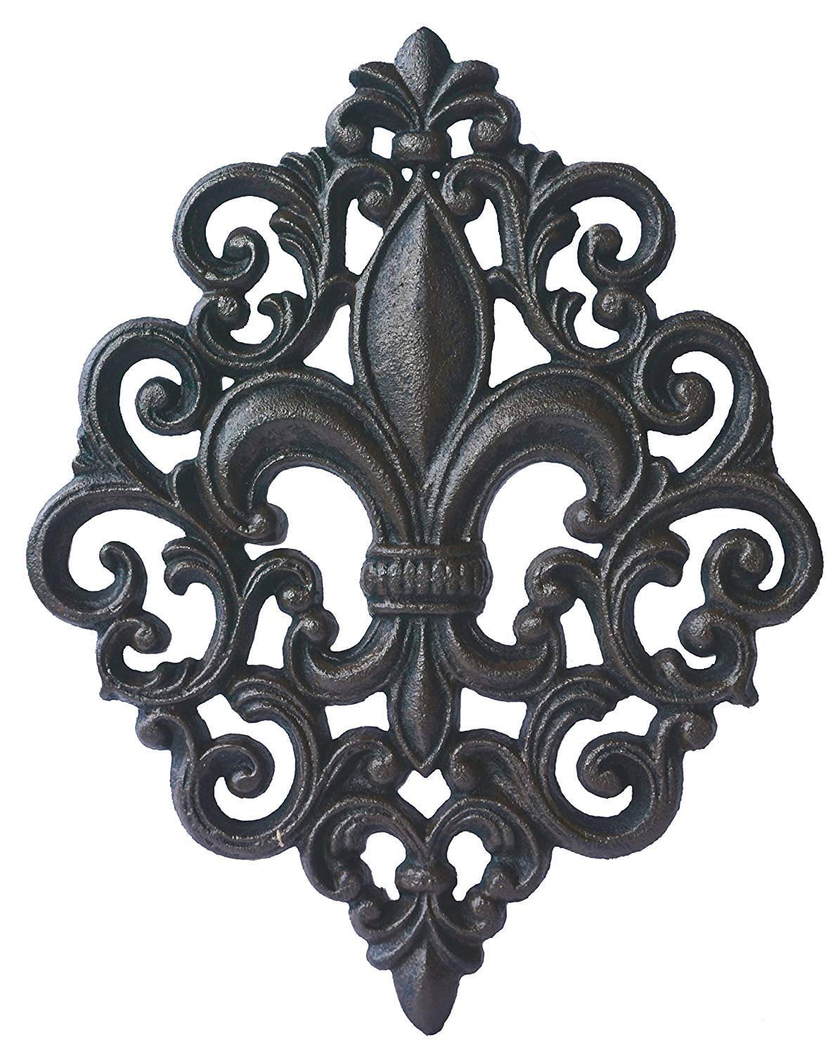 Lulu Decor Indoor Cast Iron Wall Signs, 7.5" X 1.5" - Walmart.com