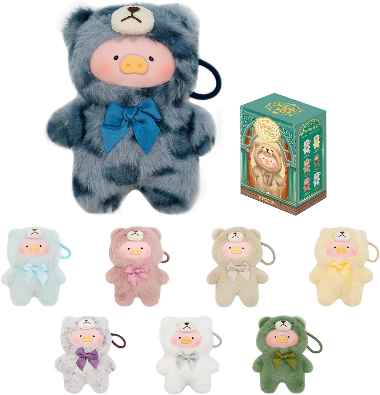 Lulu The Piggy Vintage Teddy Shop Series Plush Blind Box – 1 pc Random ...
