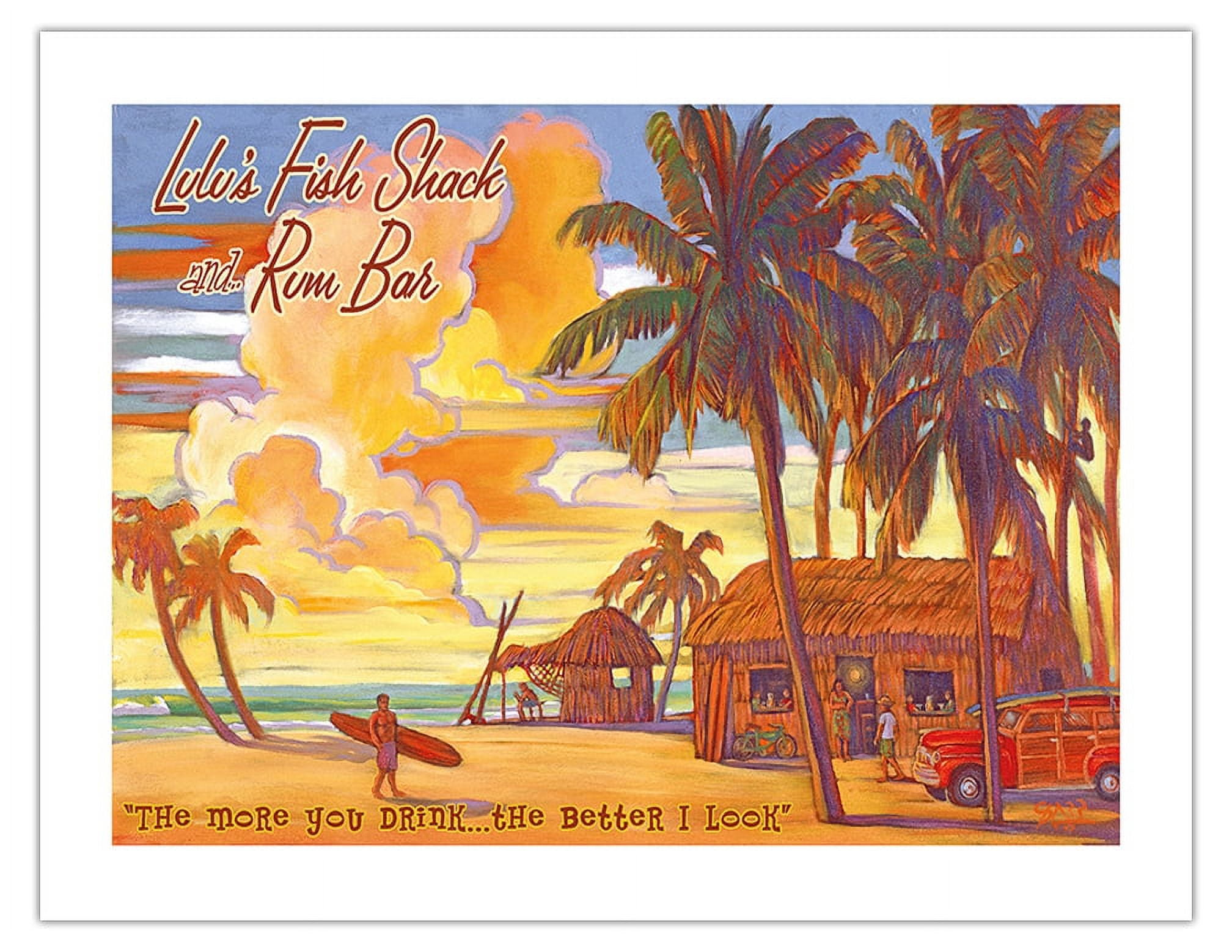 Lulu's Fish Shack and Rum Bar - “The More You Drink...The Better I Look ...