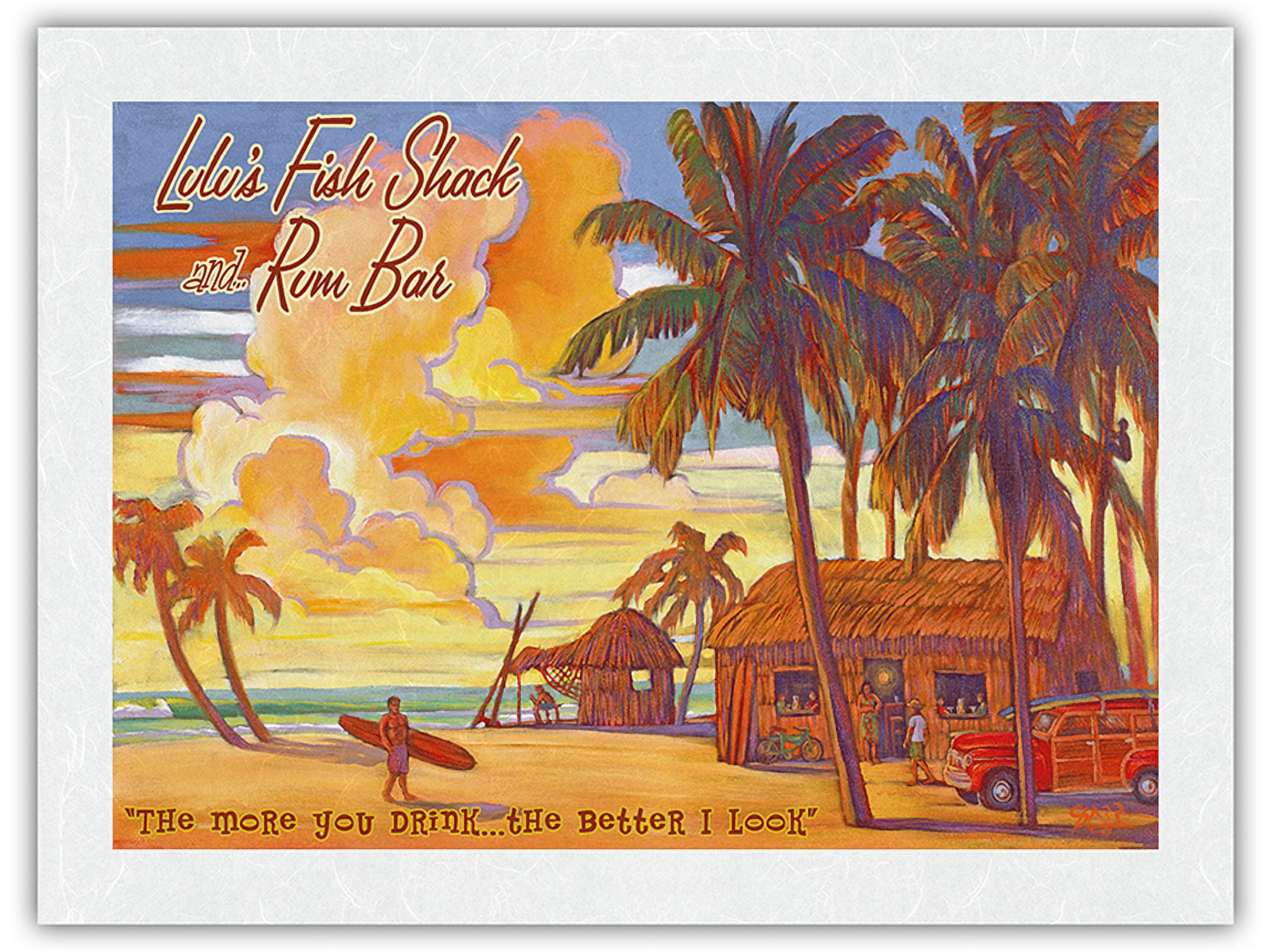 Lulu's Fish Shack and Rum Bar - “The More You Drink...The Better I Look ...