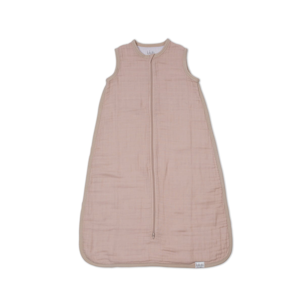 Lulujo Cotton Muslin Sleepsack Sand LG - Walmart.com
