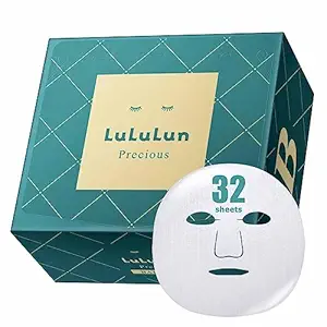 Lululun 32pc Sheet Facial Mask, Patented Daily Anti-aging Hydrating ...