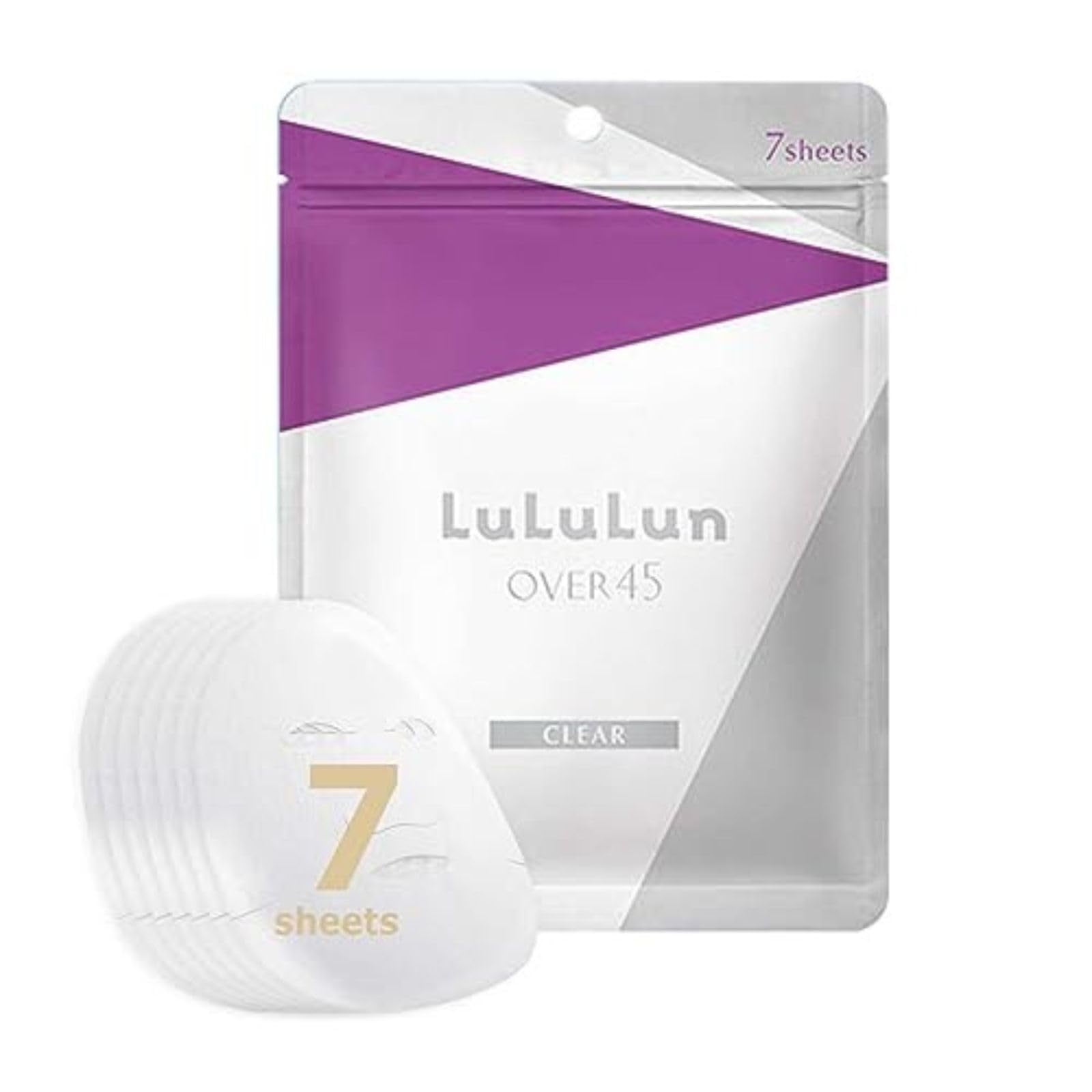 Lululun 7 EA Facial Sheet HYZ01 Mask for Dry Skin & Sensitive Skin, Hydrating & Moisturizing ...