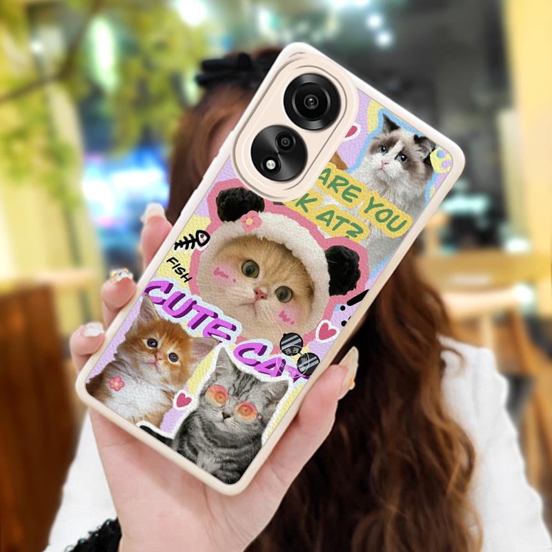 Lulumi-Phone Case For OPPO A78 4G, texture soft shell Dirt-resistant ...