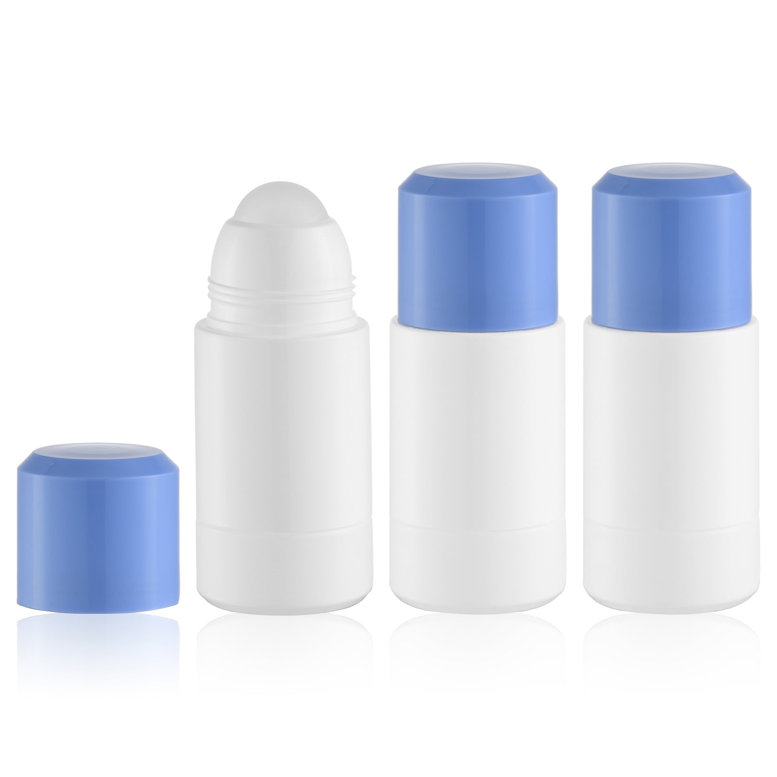 Lulupack Roller Ball for Essential Oils 3pk 2.5oz Refillable Deodorant ...