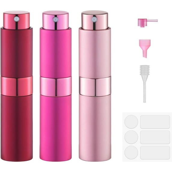 Lulupack Travel Perfume Bottle Refillable - Cologne Spray Atomizer Mini ...