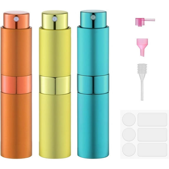 Lulupack Travel Perfume Bottle Refillable - Cologne Spray Atomizer Mini ...