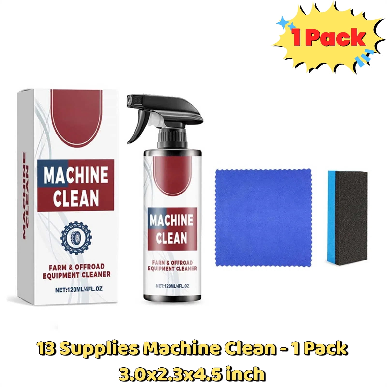 Luluy 13 Supplies Machine Clean Outdoor All-Purpose Cleaner, Heavy-Duty ...