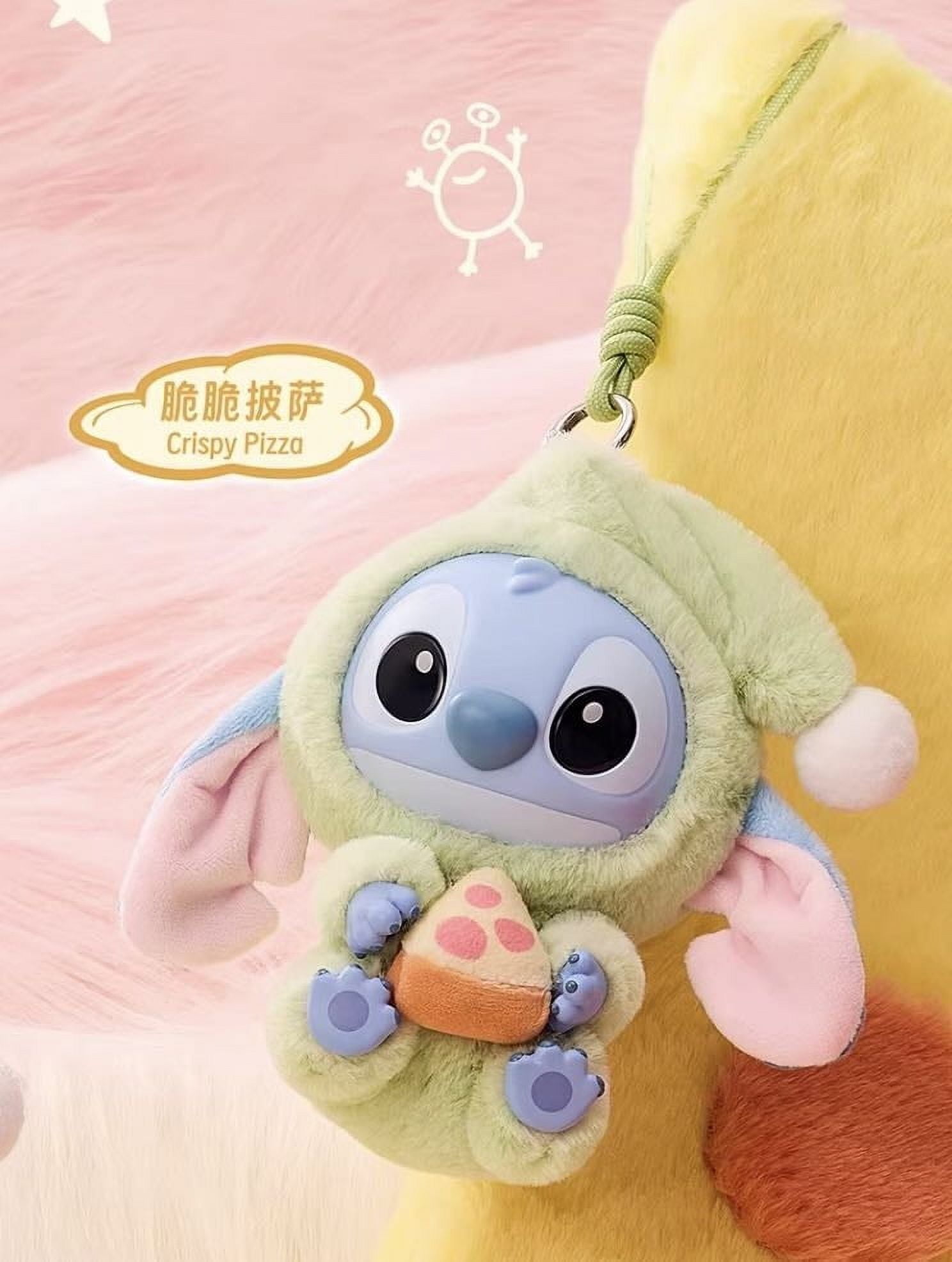 Luluy 2025 Stitch Eat Something Before Sleep Series Plush Blind Box - 7" Stitch Plush Keychain ...