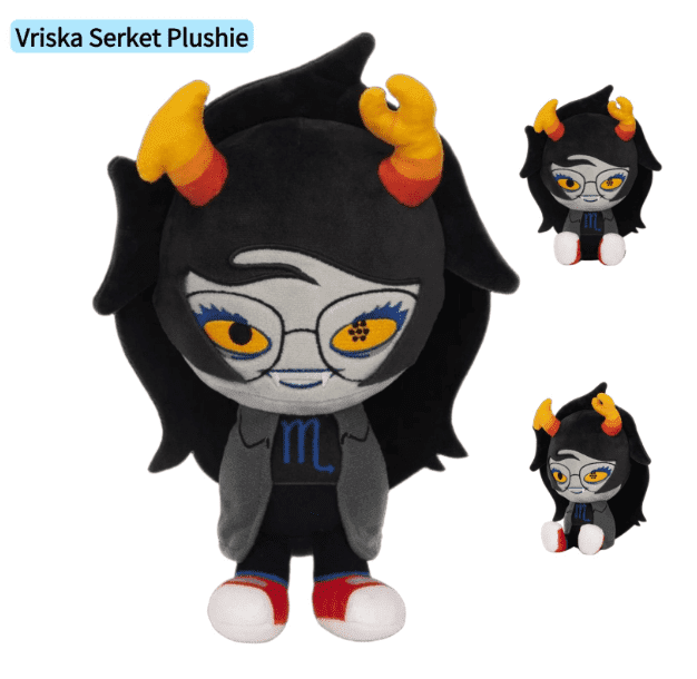 Luluy 7" Homestuck Plush - Vriska Serket Blue Blooded Troll Stuffed ...